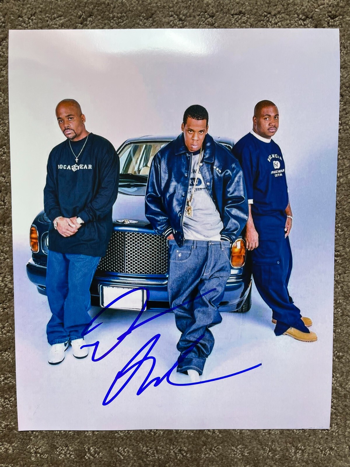 DAME DASH SIGNED 8X10 PHOTO AUTOGRAPH ROC A FELLA CEO PROOF HIP HOP RAP ...