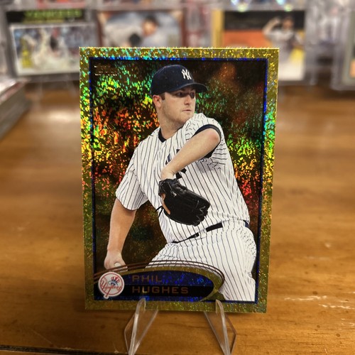 2012 Topps Gold Sparkle Phil Hughes #313 New York Yankees | eBay.de