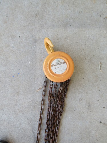 Chain Block and Tackle SHUANG GE HS TYPE 2 TON x 3M Heavy Duty Vintage ...