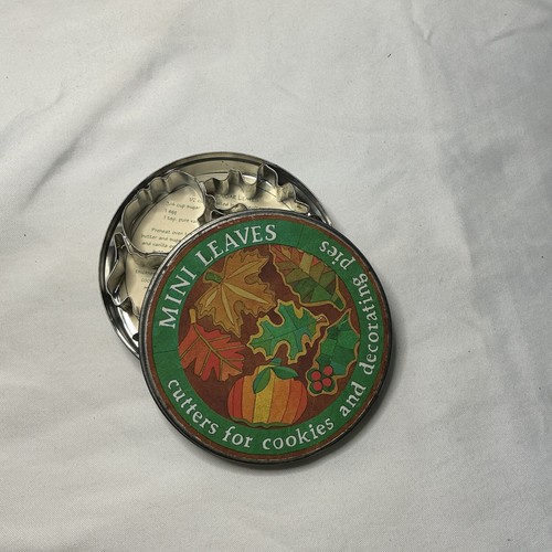 Fall Autumn Leave Cookie Cutters Craft 6 Mini Leaf Cookie Cutters B135 ...