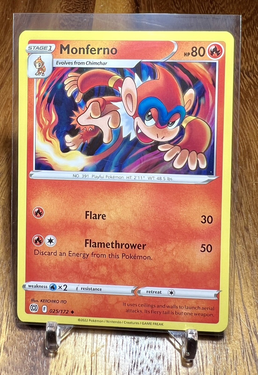 Monferno Pokemon Card