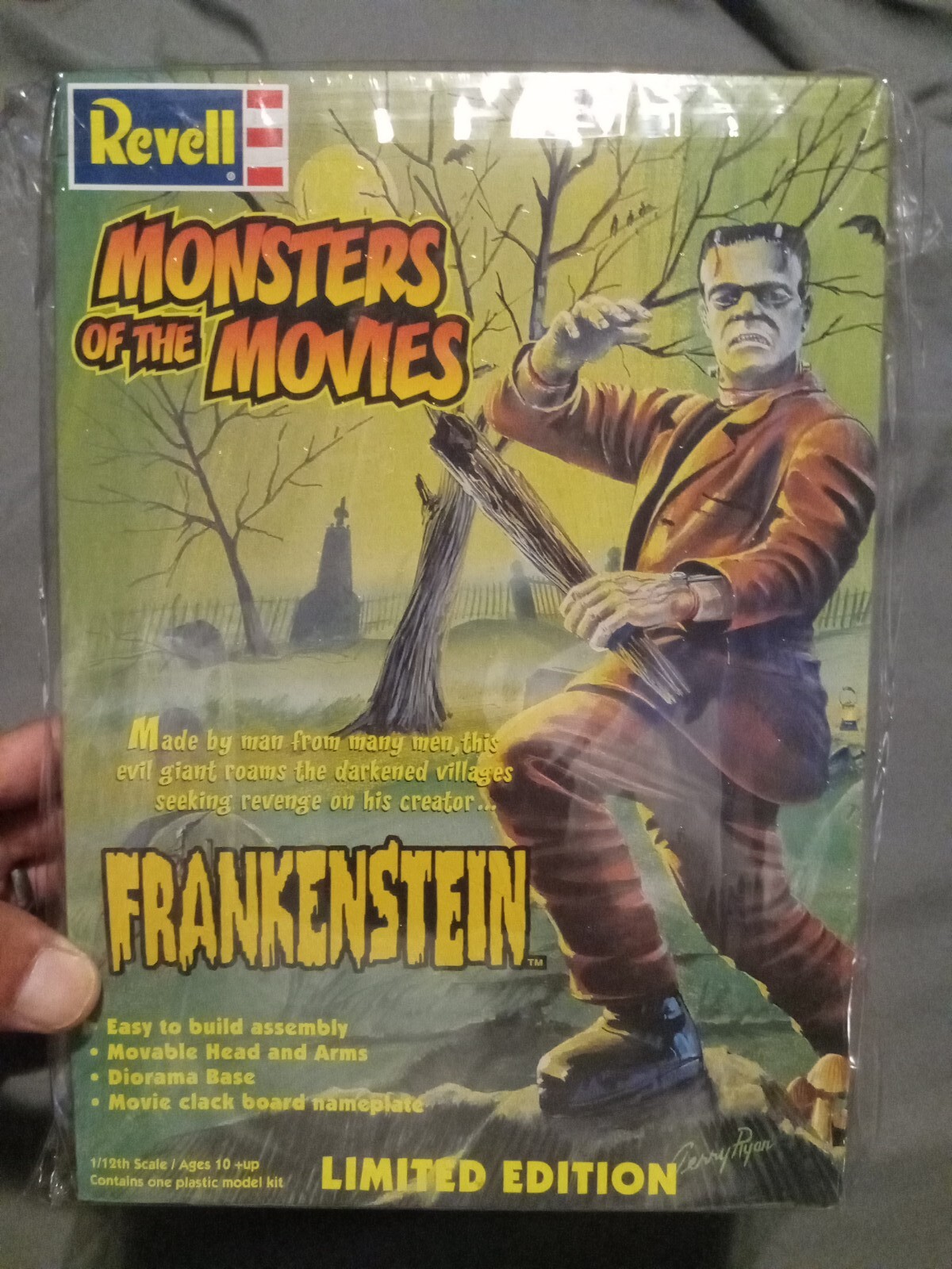 Revell 1999 Limited Edition Monsters of The Movies Frankenstein Model ...