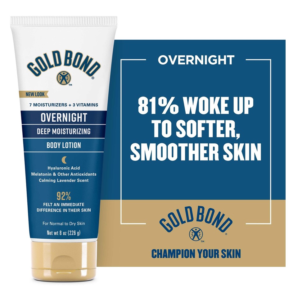 Gold Bond Ultimate Overnight Deep Moisturizing Lotion (8 Oz) | eBay