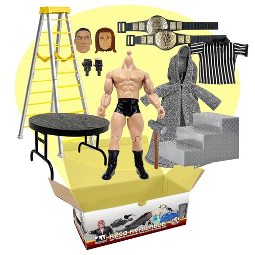 Build A Wrestling Action Figure Kit Deluxe Special Edition | eBay