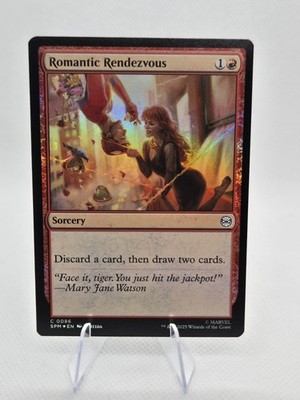 NM Foil Romantic Rendezvous, MTG, Marvel's Spider-Man, Magic the ...
