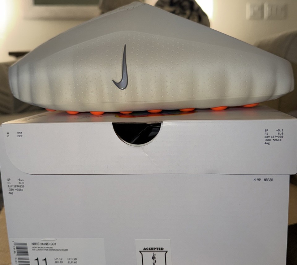 Size 11 - Nike Mind 001 Slide Light Bone | eBay