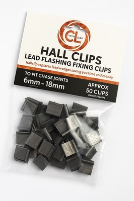 Hall Clips Lead Flashing Fixing Clips - 50 pack - Leadwork | eBay UK