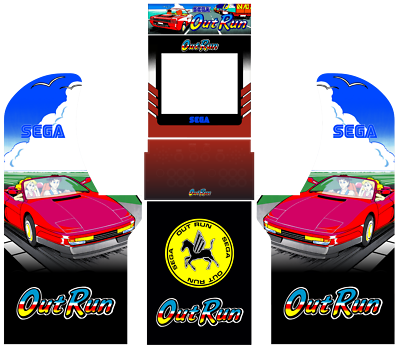 Outrun Arcade Cabinet One Post About OutRun Arcade Just Isn't Enough!
