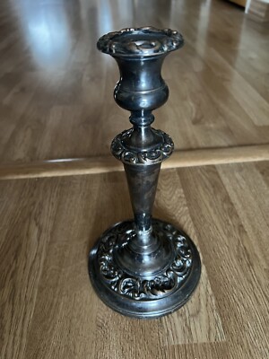 Vintage Brass Candle Holder Single Candlestick | eBay