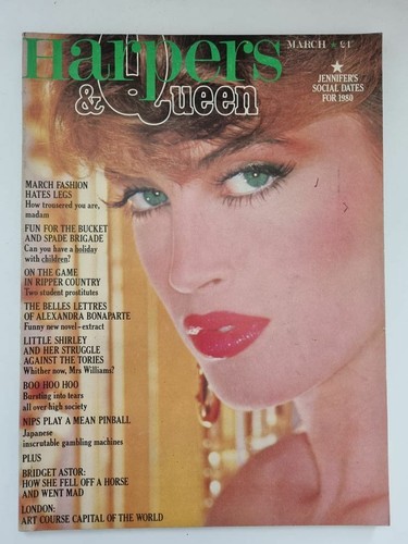 Magazine mode fashion HARPERS BAZAAR & QUEEN march 1980 | eBay