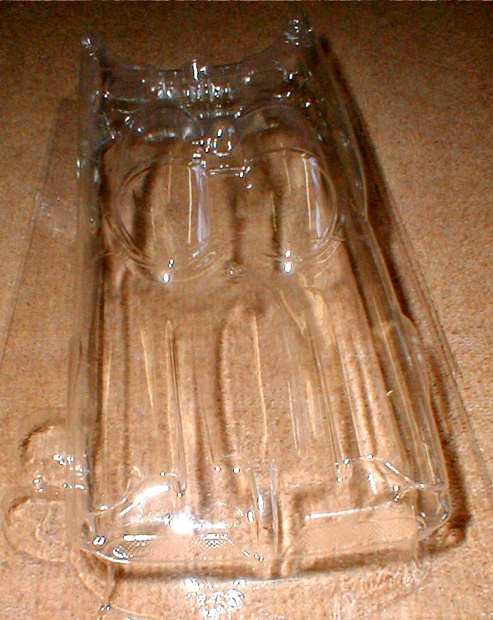 BZ Batmobile Clear Body by Lancer .015" Clear Lexan Original Vintage 1/ ...