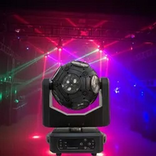 Rotating Ball DJ Lighting 12Pcs RGBW LED Football Moving Head Beam ...
