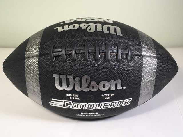 Wilson NCAA Football Carbon Black Infused Composite for sale online | eBay