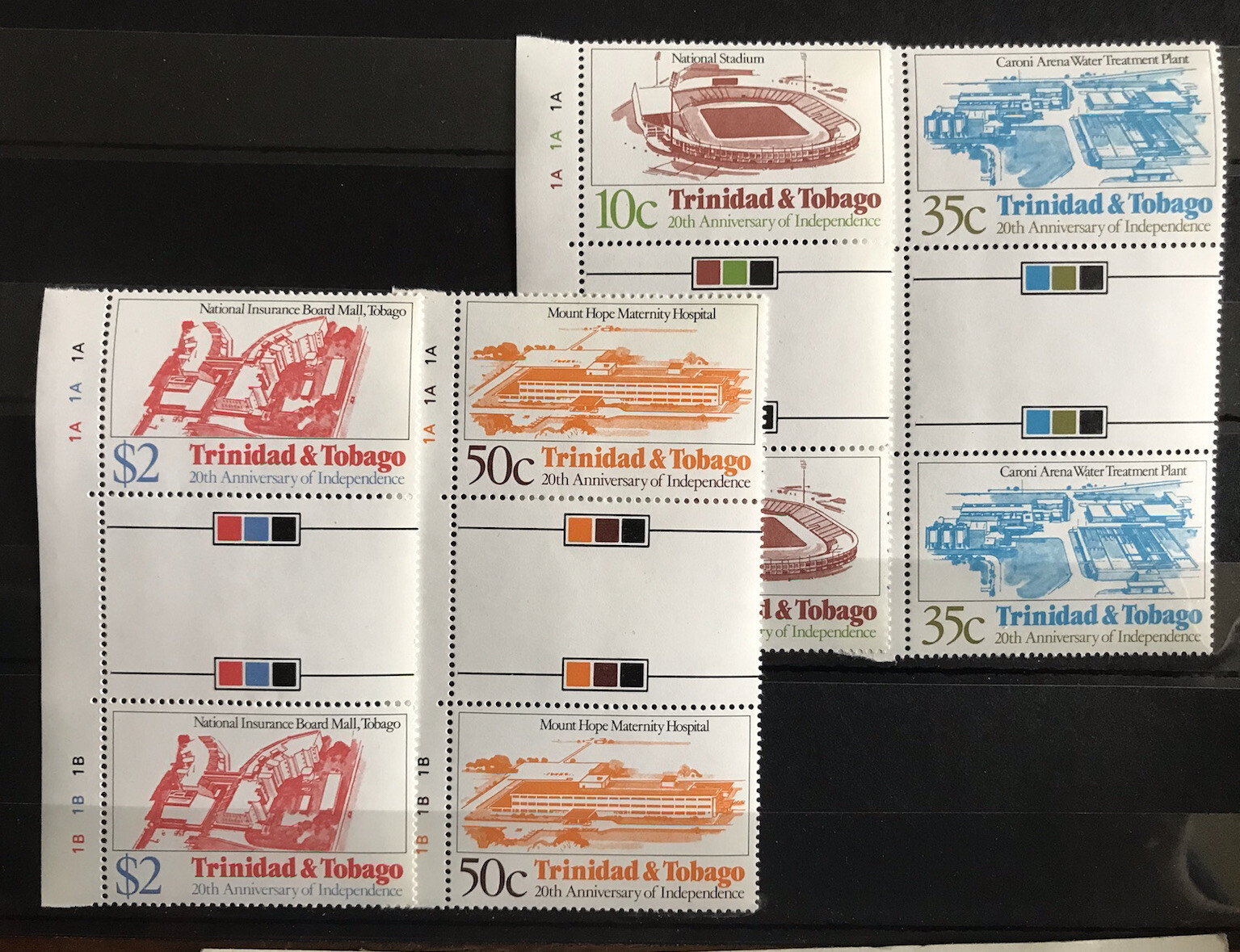 2x Anniversary of Independence on Trinidad Tobago stamps MNH. F106 | eBay