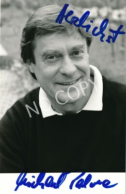 100% Original Autogramm Autograph Karte handsigniert Michael Palme J1 ...