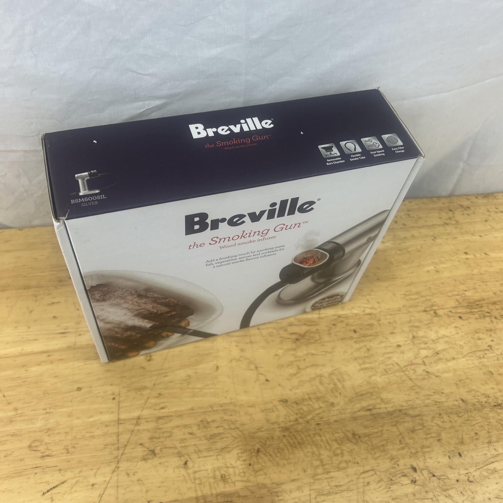 Breville Food Smoker The Smoking Gun Polyscience New - in box | eBay