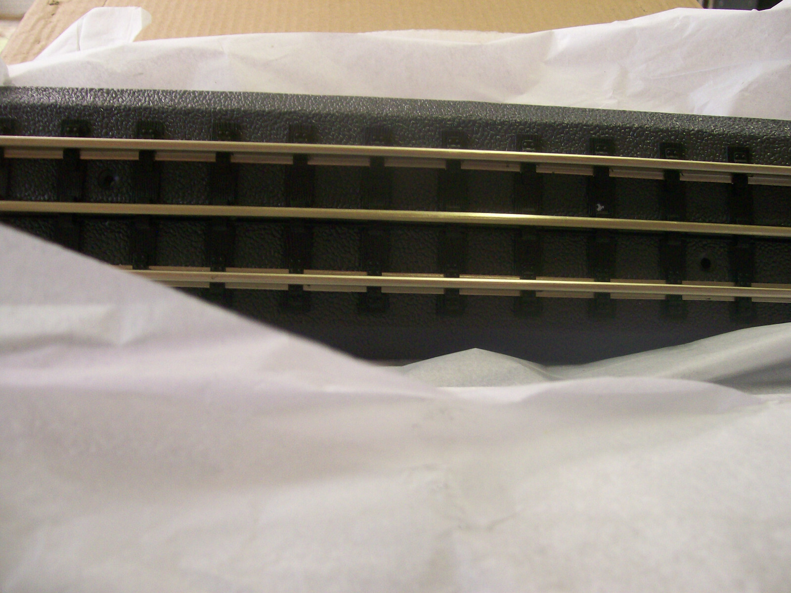 BRAND NEW O GAUGE MTH # 40-1001 RealTrax 10" Straight Track CASE OF 50 ...