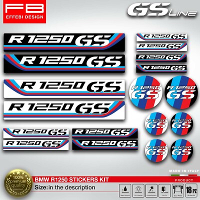 Adhesivos Stickers BMW GS R1250 2018 New Adventure Rally Aniversario ...