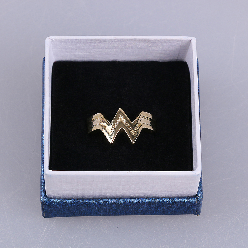 2017 Movie Wonder Woman Ring Diana Prince Stacking Ring Superhero Ring ...