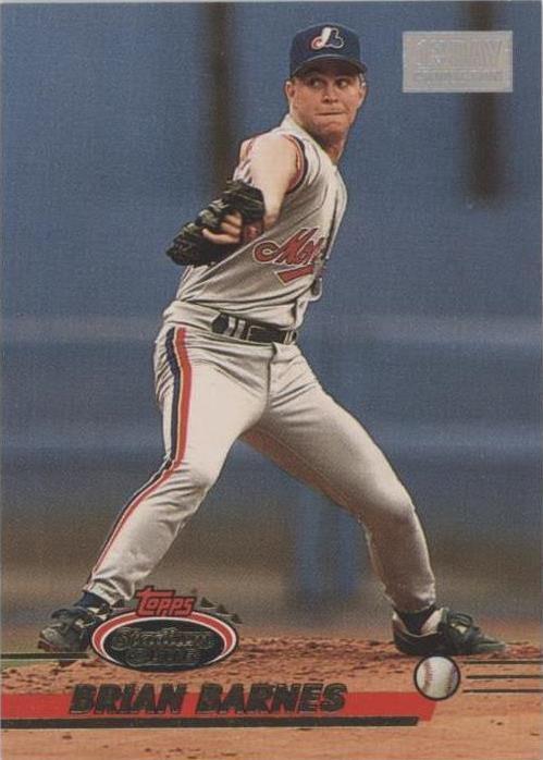 1993 Topps Stadium Club - Brian Barnes #500 1st Day Issue for sale ...