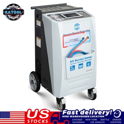 Motooltech AC-2100 Fully Automatic AC Recovery Recycle & Recharge DUAL ...