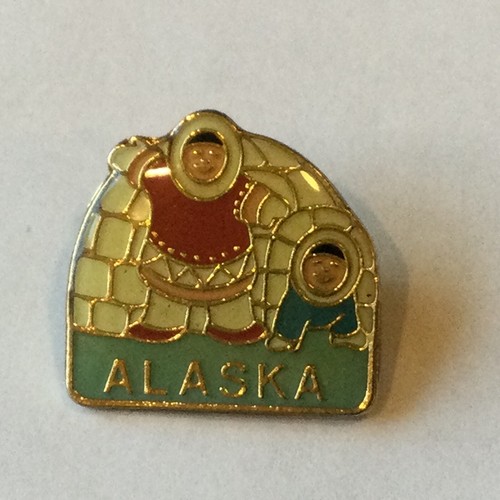 A.C.E. ALASKA Eskimo and Igloo Lapel Pin. Vintage. NEW. | eBay