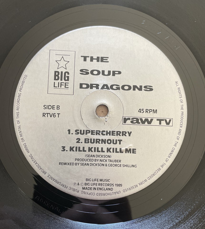 SOUP DRAGONS BACKWARDS DOG 1989 UK BIG LIFE VINYL 12 " EX / EX | eBay
