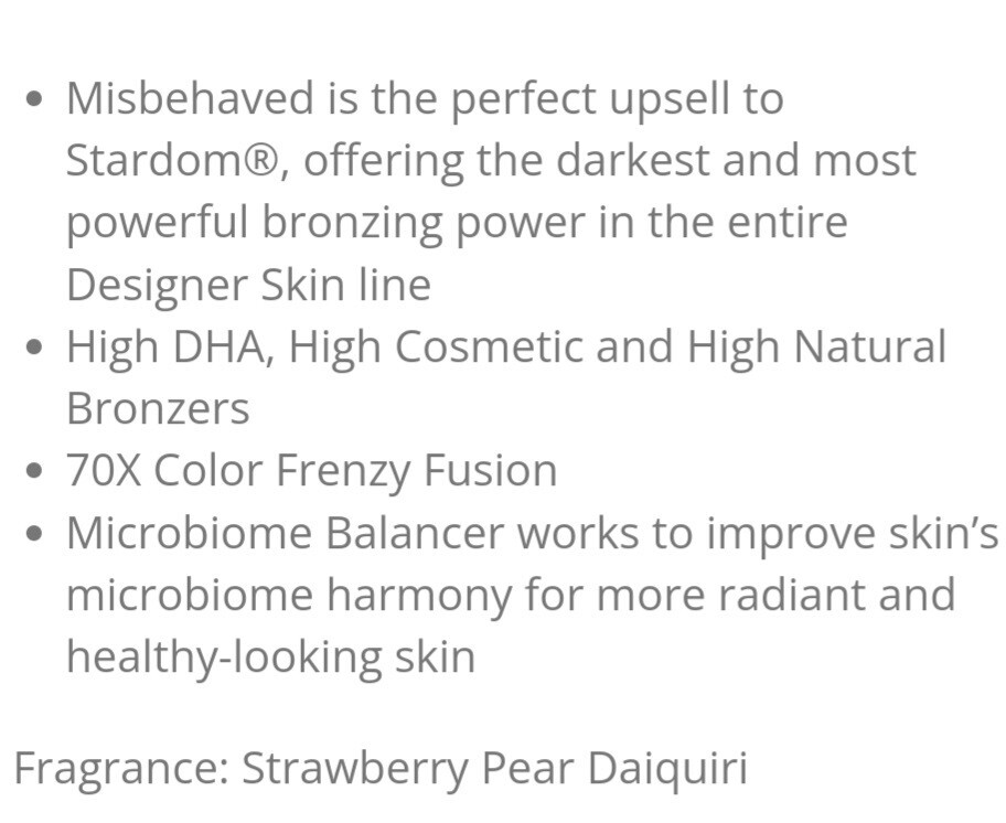 Designer Skin Misbehaved Tanning Lotion 13.5 oz for sale online | eBay