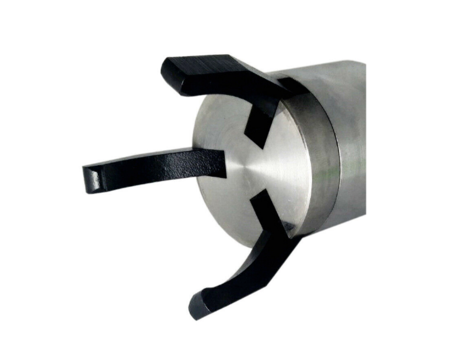 CNC Lathe Bar Puller Automatic Lathe Feeder Black Claw Round Crank ...