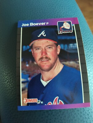 JOE BOEVER 1989 DONRUSS #168 FREE SHIPPING | eBay