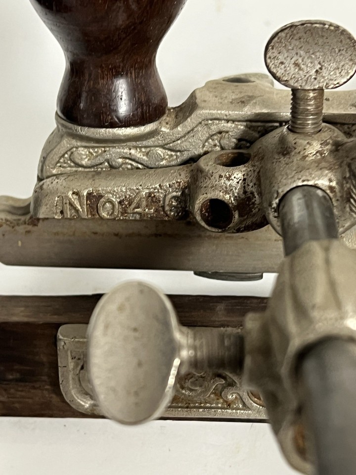 STANLEY NO 46 SKEW PLOW PLANE w/ orig PLATE GUARD COMPLETE | eBay