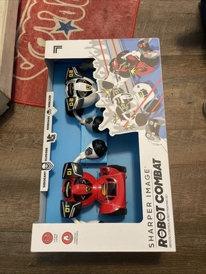 Sharper Image Robot Combat Remote Control Robot Fighting Set Two Player ...