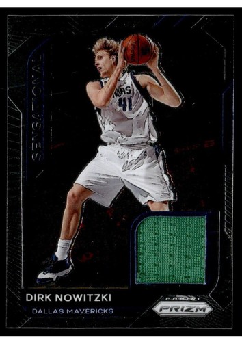 2020-21 Panini Prizm Basketball Sensational Swatches Patch Dirk ...