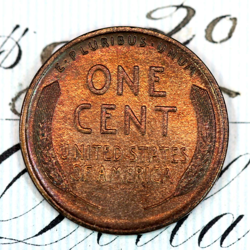 * 1920-D * SOLID+ GEM BU MS LINCOLN WHEAT PENNY * FROM ORIGINAL ...
