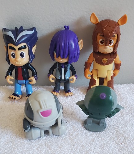 PJ Masks Wolfie Kids Figures Howler Kevin Armadylan 2 Robots Lot of 5 ...