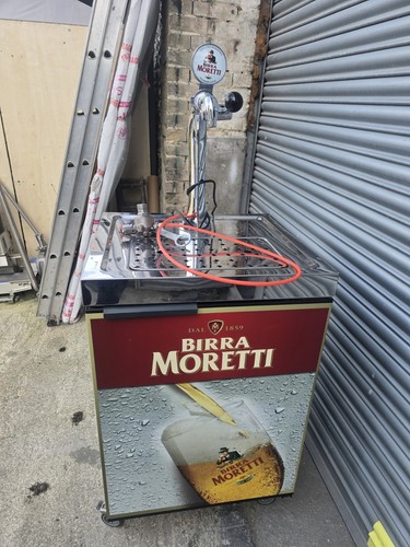 Birra Moretti Brewlock beer dispenser - With gas bottle And line | eBay UK