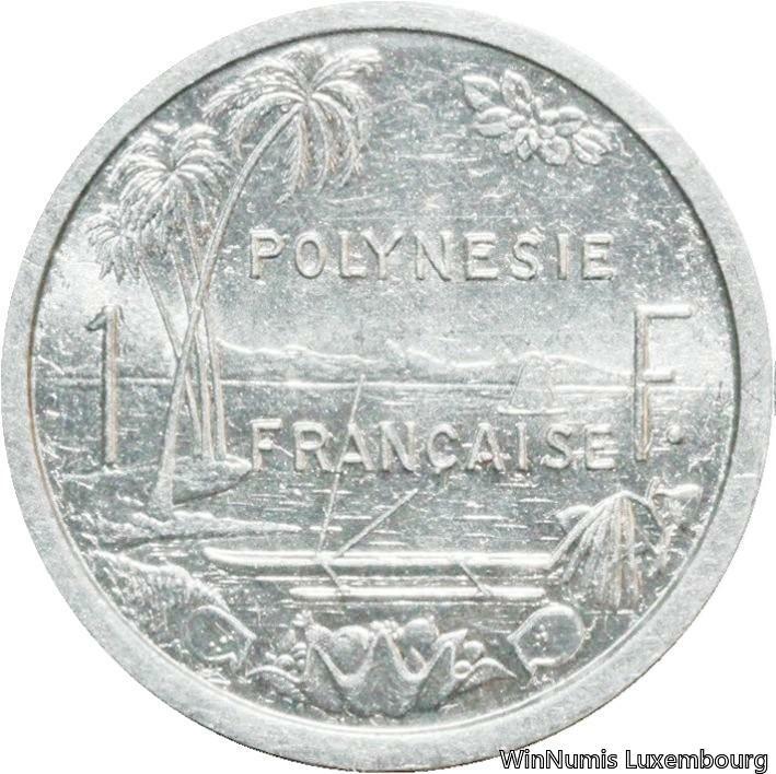 F8675 Polynésie Française 1 Franc IEOM 1986 Paris SPL -> Make offer ...