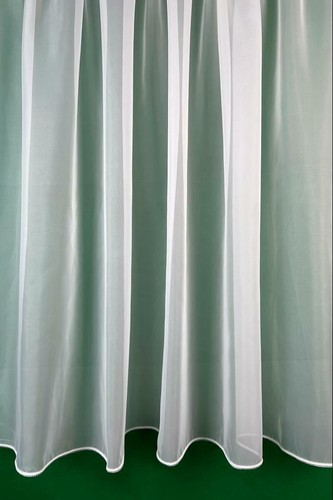 Plain Voile Net Curtain Sheer Voile Rod Slot Curtain Window Drapes Sold ...