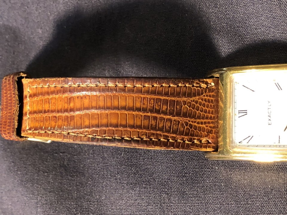 Vintage Exactly Swiss Made Women’s Watch Tank Rectangular Wristwatch ...
