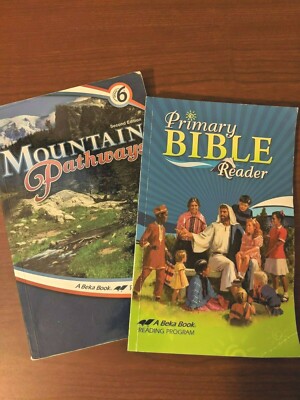 ABeka Primary Bible Reader CURRENT Third Ed & Mountain Pathways Reader 2nd Ed. | eBay