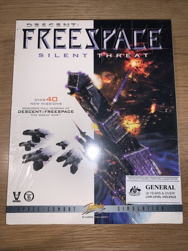 Descent Free Space Silent Threat - Big Box PC - Brand New Sealed | eBay