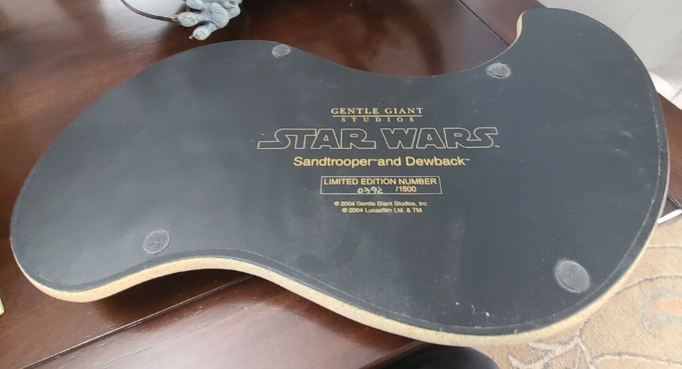 Star Wars Sandtrooper And Dewback Gentle Giant Diorama Statue. | eBay