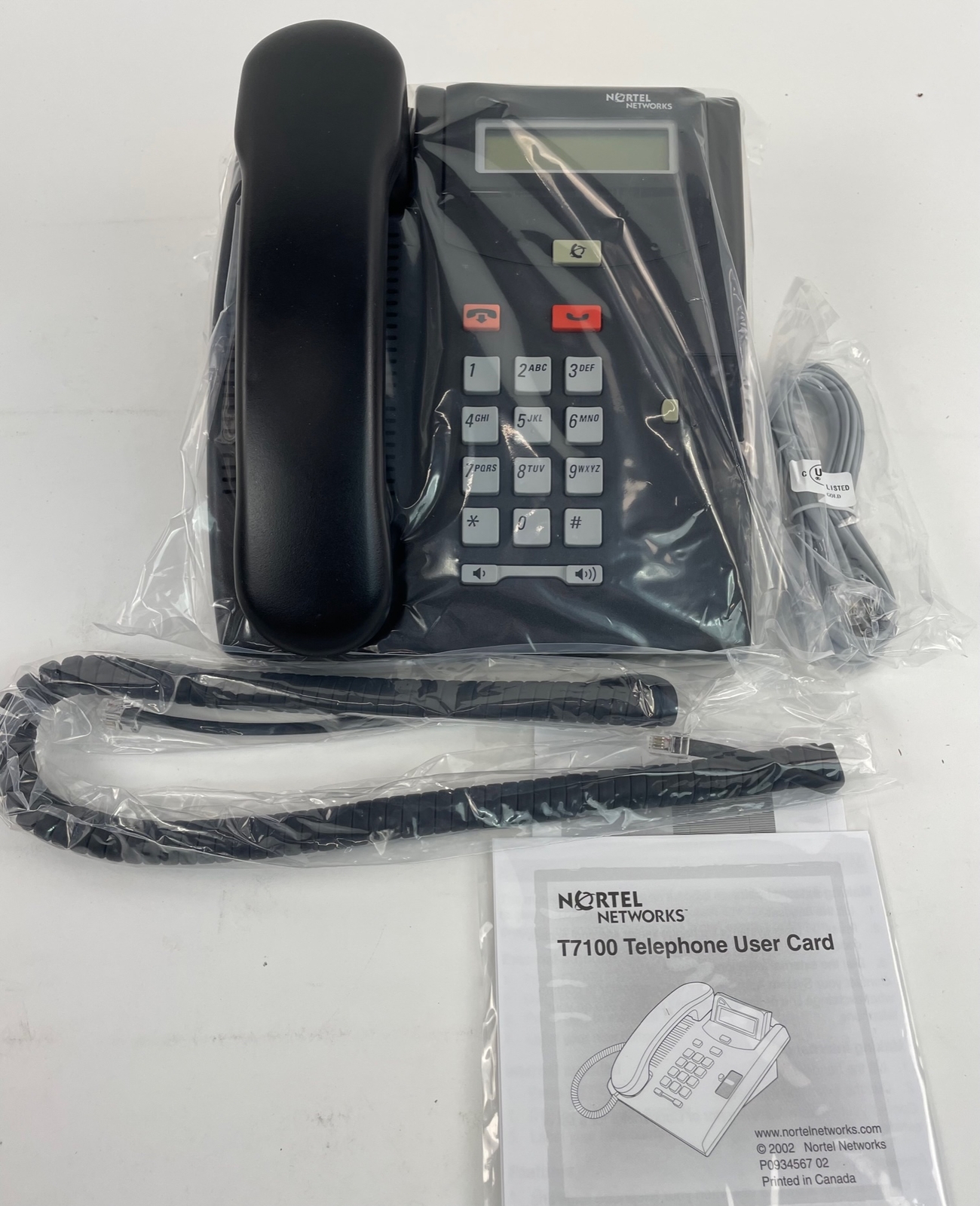 Nortel Norstar T7100 Charcoal Avaya Phone (NT8B25AABA) - Bulk ...