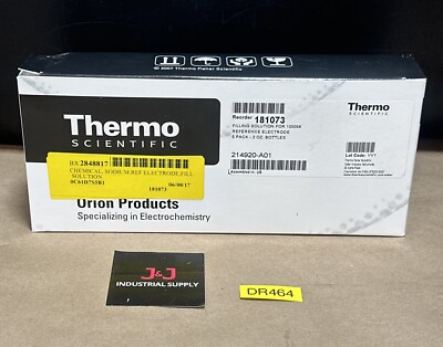 NEW (5) Thermo Scientific 181073 Orion Filling Solution For 100056 Ref ...
