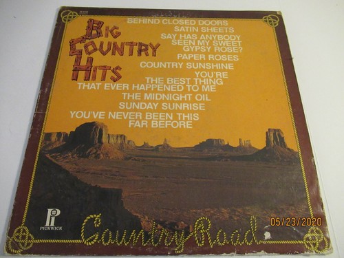 Country Road Big Country Hits / LP / Album 1973 | eBay