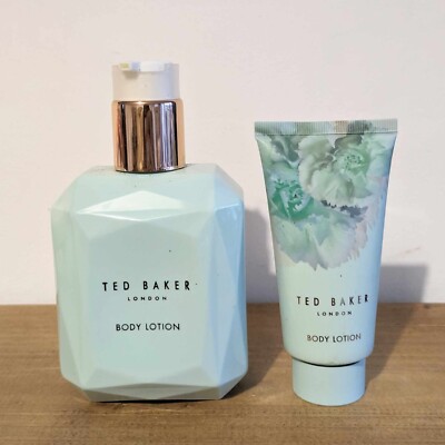 Ted Baker Original WOMAN 250ml + 50ml Body Lotion Mint Green Gift ...