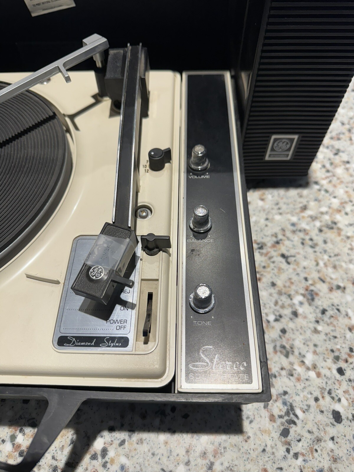 Vintage General Electric Wildcat Record Player - Tested | eBay