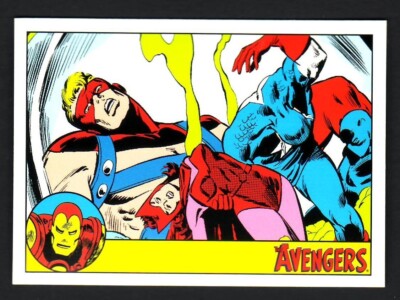 THE AVENGERS SILVER AGE BASE CARD 79 AVENGERS 79 | eBay