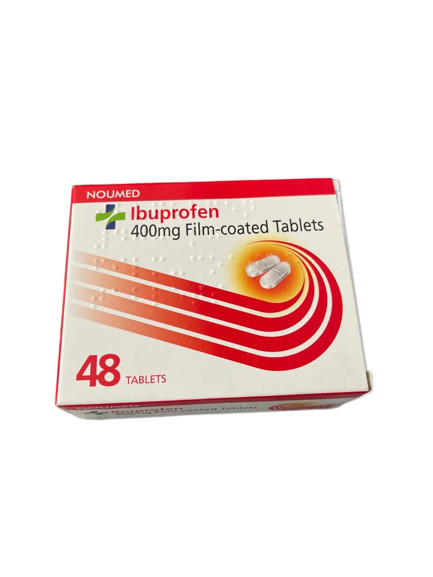 NOUMED Anti Inflammatory 400mg Tablets 48 Pain Relief (MAX 2 UNITS PER ...