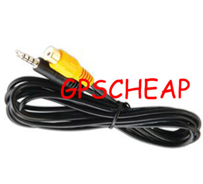 OEM Garmin RCA to 3.5mm Video Cable 6.5ft for dezl dezlcam RV Backup ...